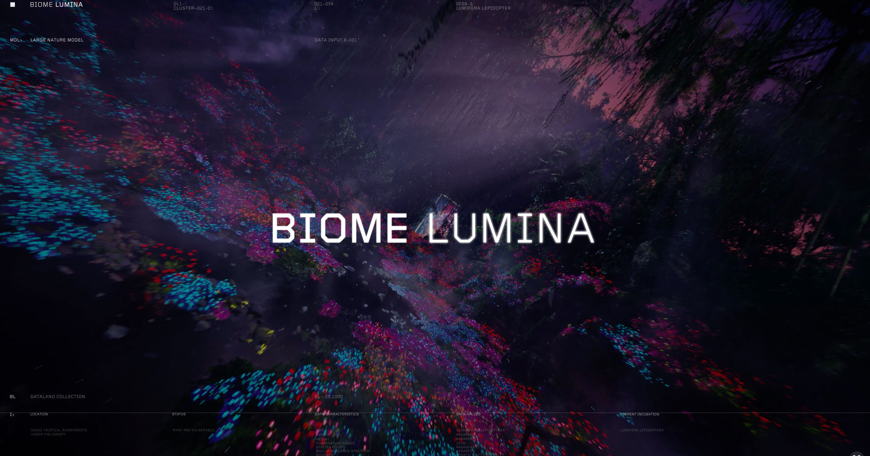 Biome Lumina - Dataland Founding Digital Collection
